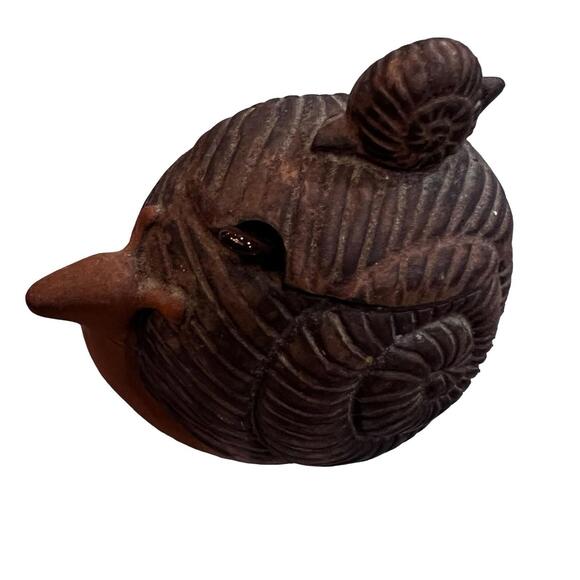 Kitchen | Vintage Snail Ceramic Brown Sugar Bowl Spoon Smile Cute ...